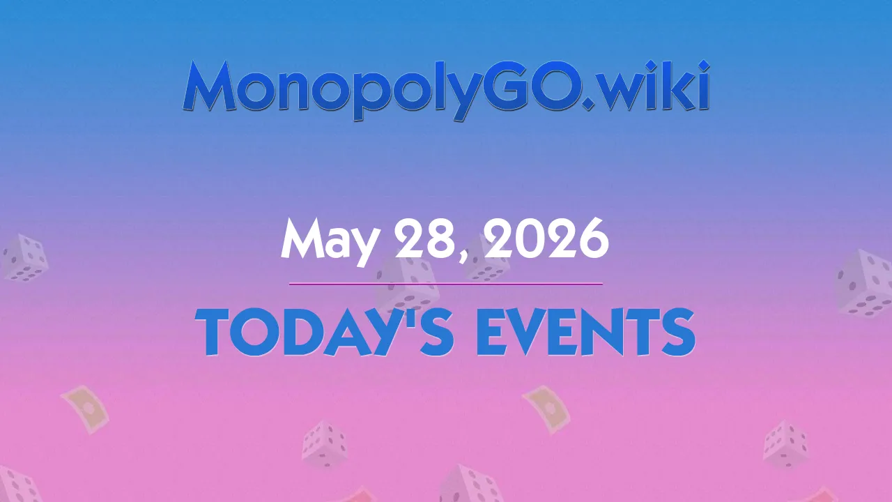 Today's Events (May 28, 2026) - Sticker Boom