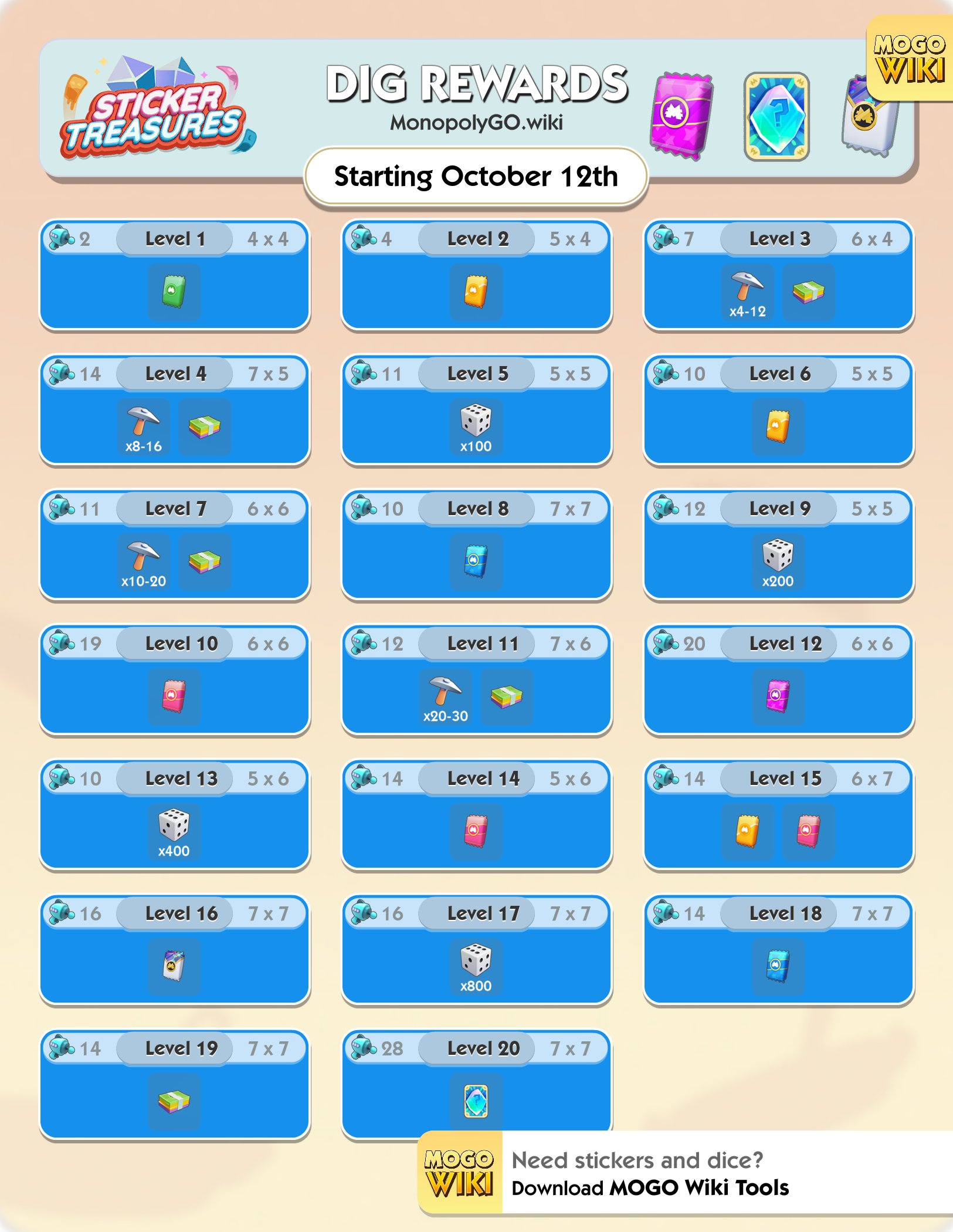 Sticker Treasures: Coming October 12th