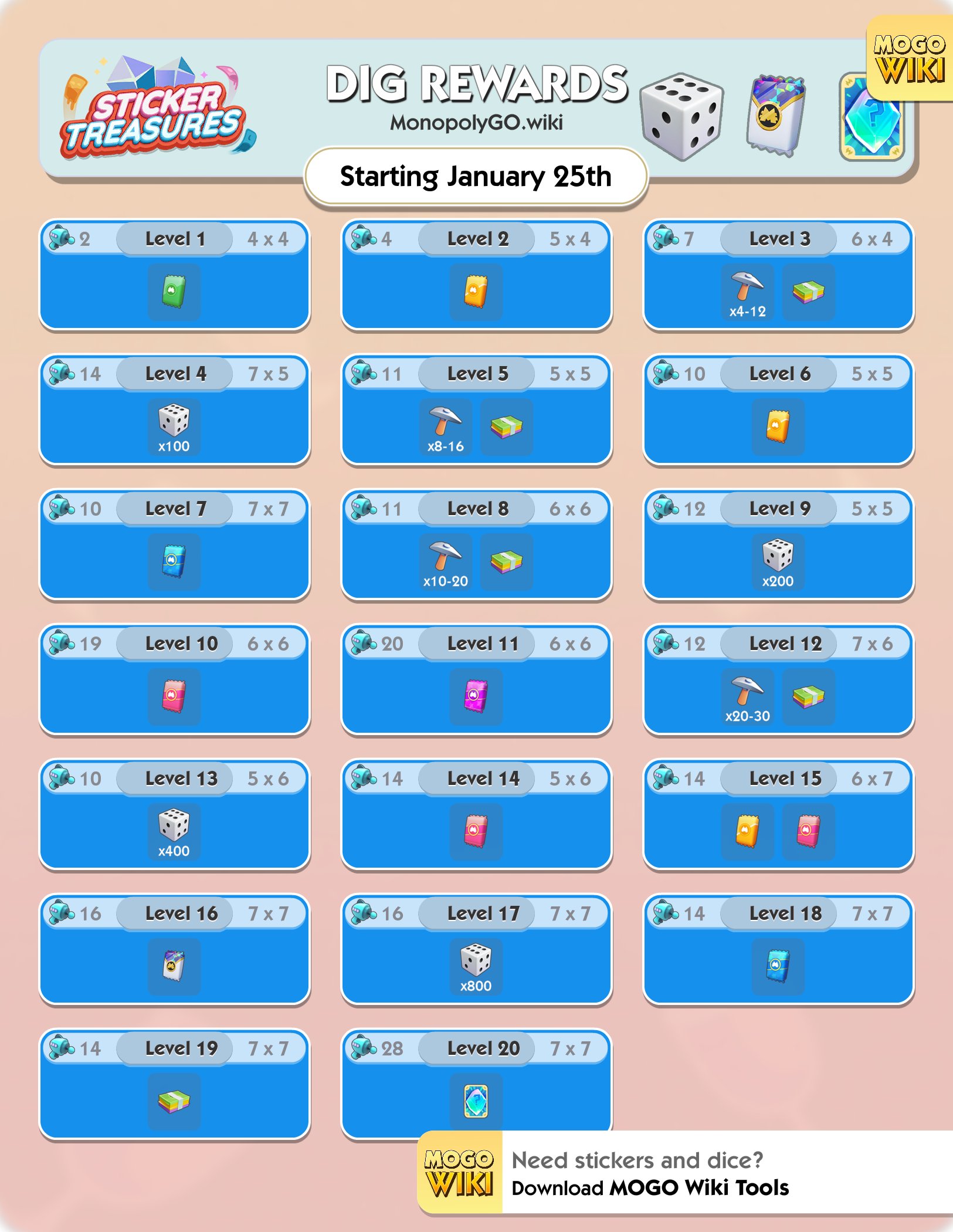 Sticker Treasures: Coming January 25th